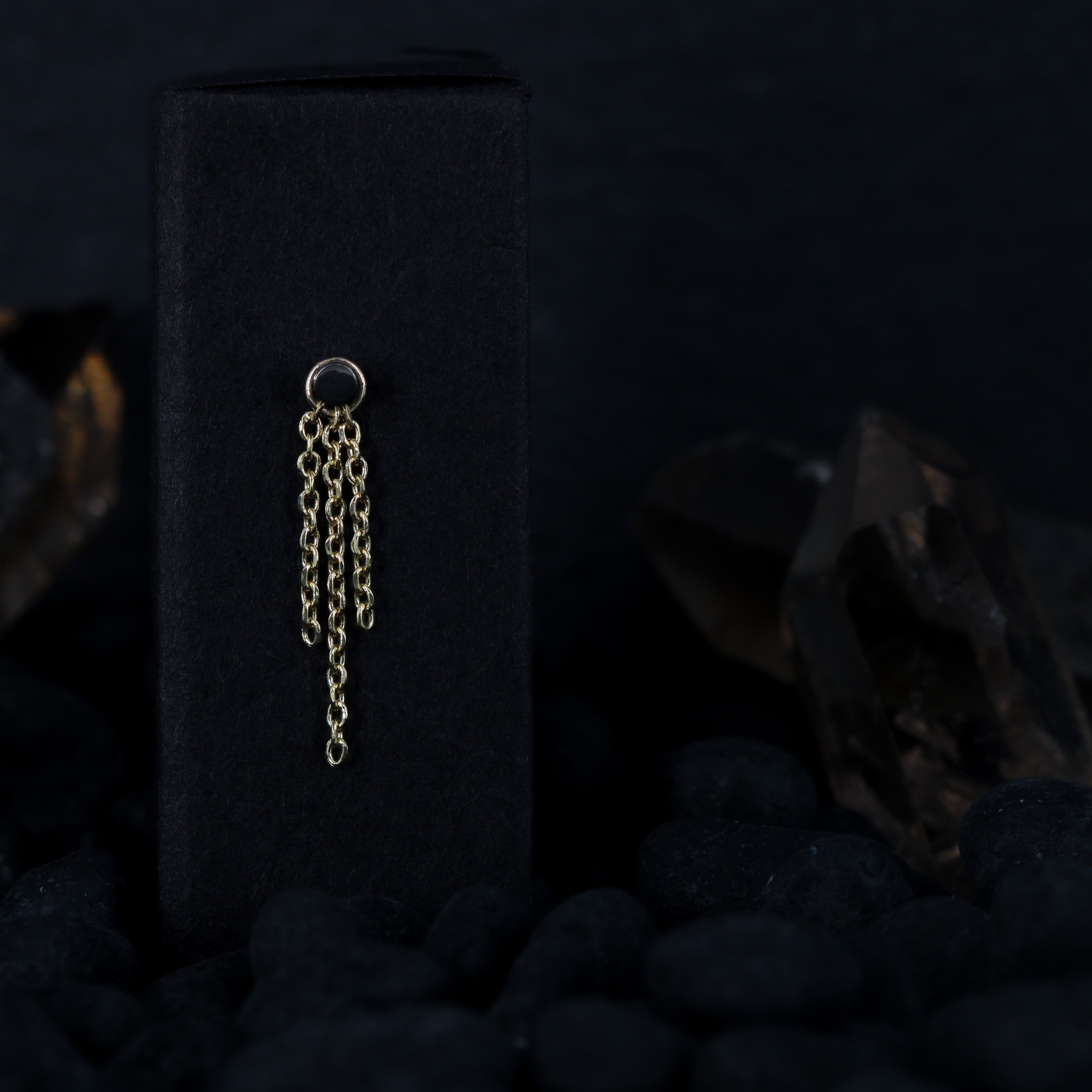 Triple Cable Charm – Athame Adornment